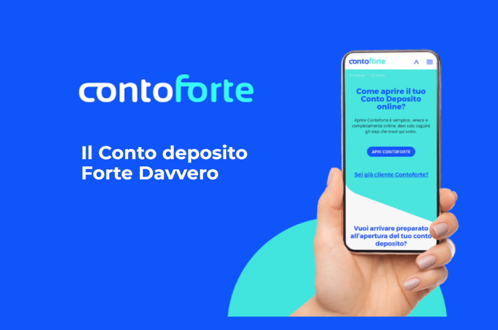 Contoforte: recensione conto deposito, rendimenti e opinioni