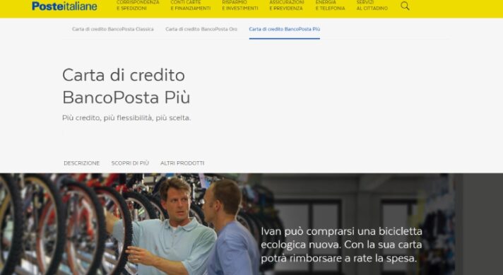 Carta BancoPosta Più: come funziona e quanto costa