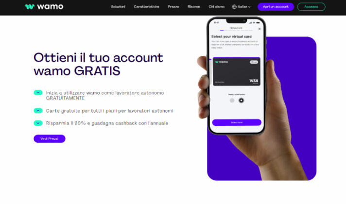 Wamo conto business: recensione, costi, opinioni 2025